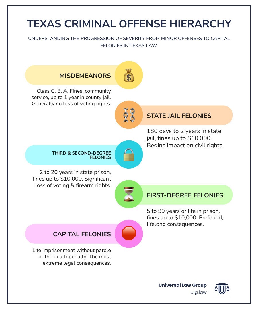 Texas Criminal Charges List 2025: Avoid Jail